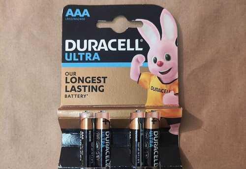 Батарейки Duracell Ultra AAA