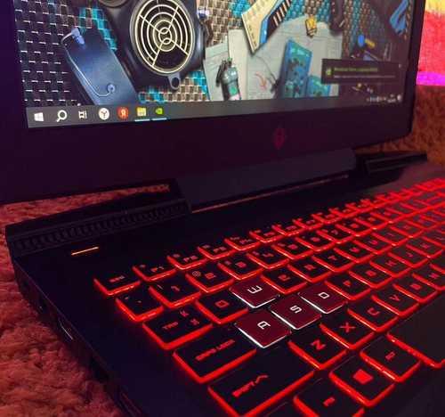 Мощный игровой ноутбук HP Omen на 1650