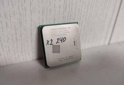 Процессор AMD AM3 Athlon II X2 240 2 ядра 2 потока