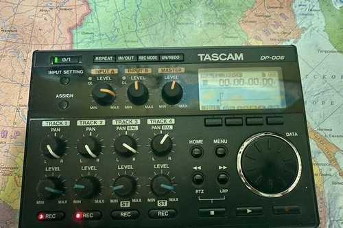 Tascam dp-006 портастудия/рекордер