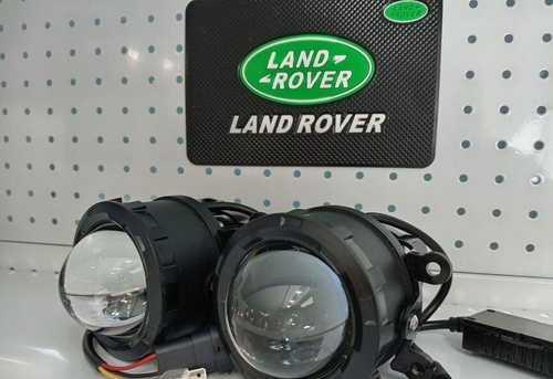 Противотуманки Land Rover Discovery 4 bi-led линзы