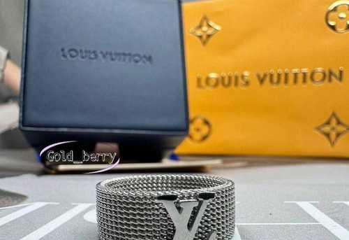 Кольцо louis vuitton под серебро женское