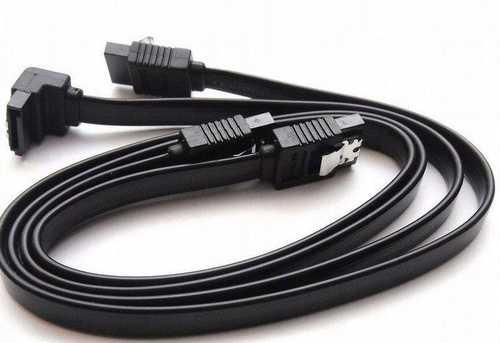 SATA кабели (угловой и прямой)