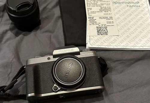 Fujifilm xt 200 беззеркальная камера