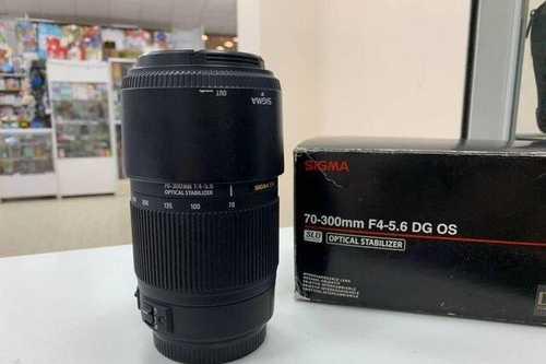 Объектив Sigma 70-300mm F4-5.6DG OS For Canon