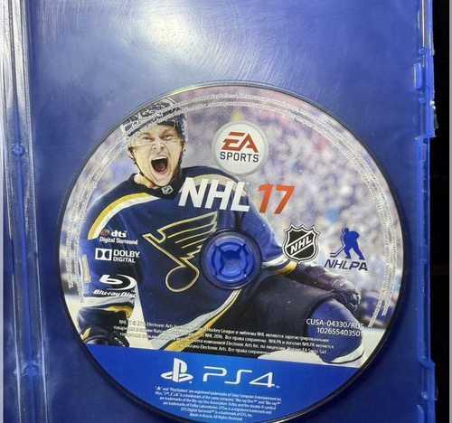 Nhl 17 ps4 диск