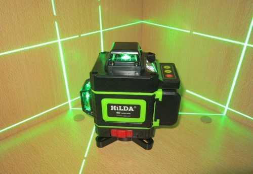 Лазерный уровень Hilda 4D mini