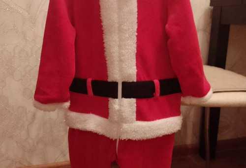 Детский костюм Деда Мороза, комбинезон, 86 рр