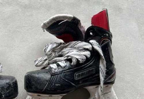 Хоккейные коньки bauer vapor x500. 13.5 ее (32)