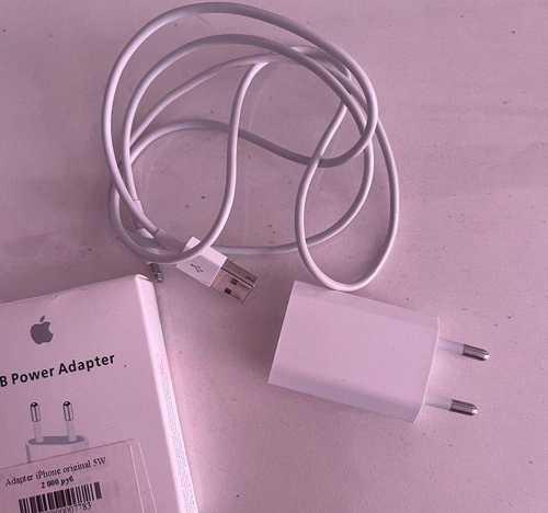 Зарядка для iPhone (провод кабель) ориг