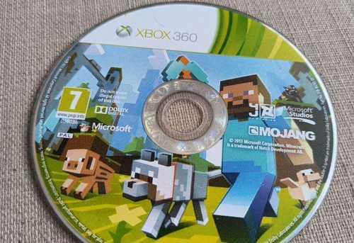 Диск Minecraft Xbox 360
