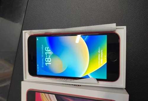 iPhone SE 64gb RED в коробке идеал без ремонтов