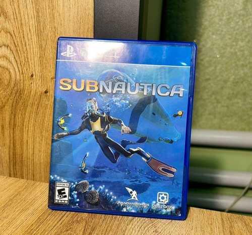 Subnautica диск на ps4