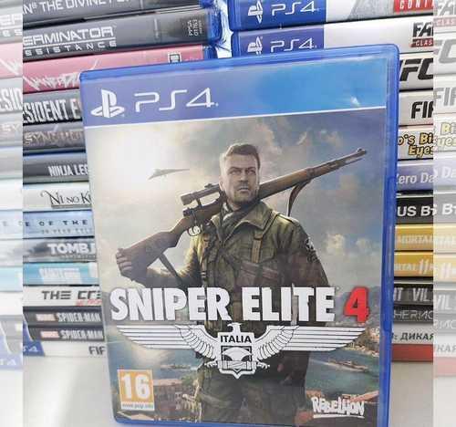 Игра Sniper elite 4 ps4 диск