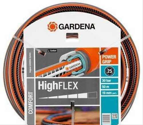Шланг Gardena Highflex 3/4 50м поливочный (18085-2