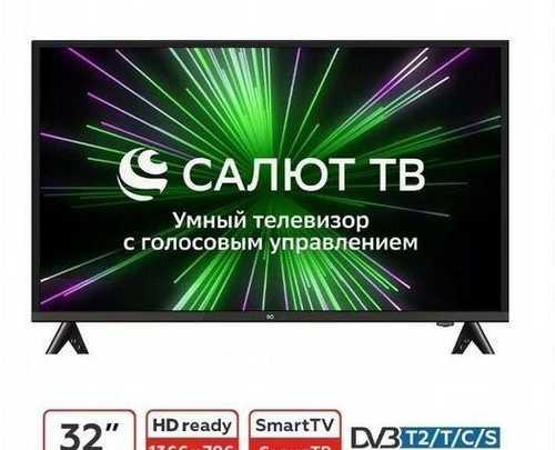 Новый BQ-32FS34B 32"/ Smart TV/ 1366x768