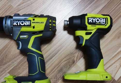 Аккумуляторный шуруповерт и винтоверт Ryobi ONE+