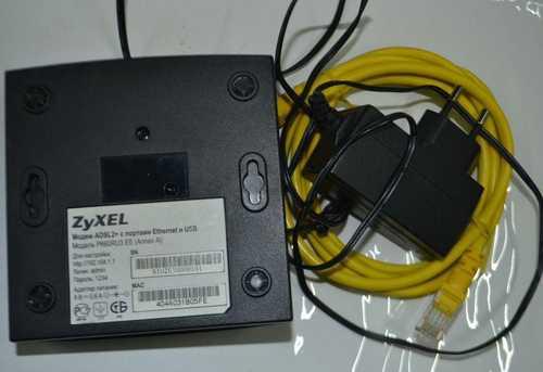 Модем Zyxel P-600 series