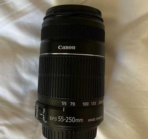 Объектив canon efs 55 250mm