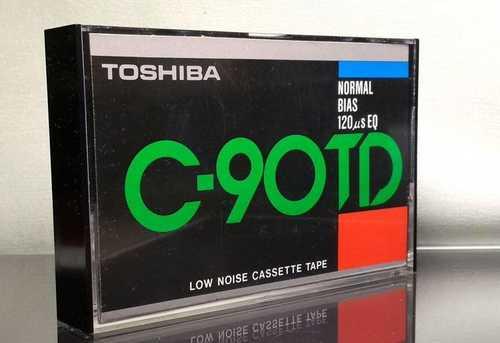 Редкие аудиокассеты: toshiba C-90TD