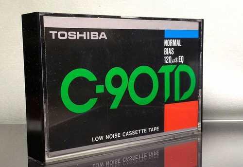 Редкие аудиокассеты: toshiba C-90TD