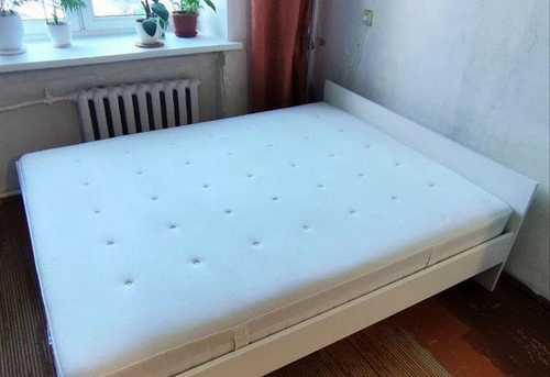 Кровать с матрасом Икея IKEA 160 на 200