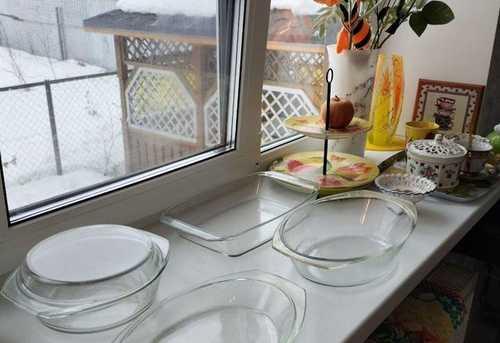 Набор посуды из жаропрочного стекла