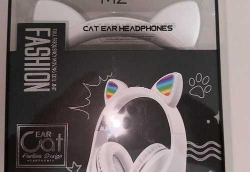 Наушники светодиодные кошачьи уши М2 Cat ear