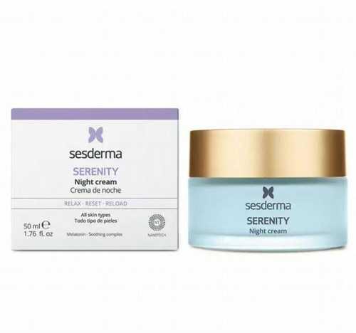 Крем ночной для лица / Sesderma serenity Night cre