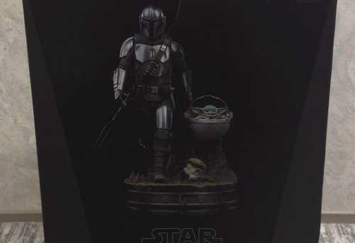 Статуя The Mandalorian and The Child Iron Studios