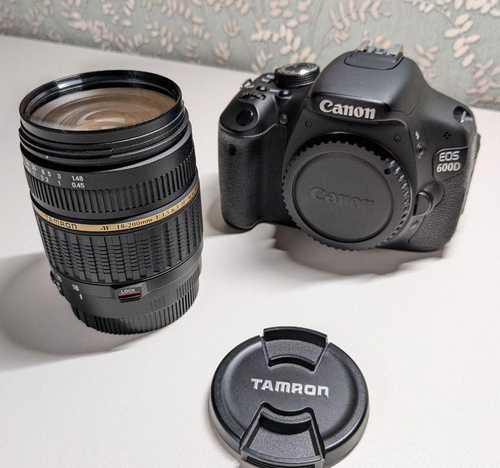 Объектив Tamron 18-200 Canon