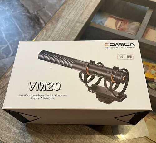 Микрофон-пушка Comica VM20