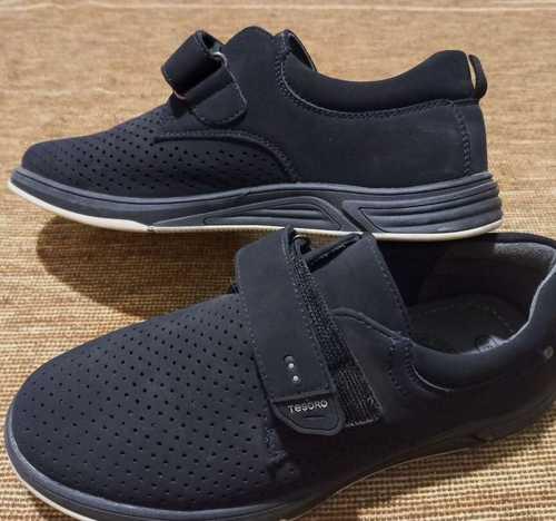 Полуботинки с перфорацией на мальчика р.36