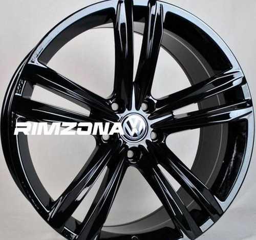 Литые диски в стиле Volkswagen R18 5x112 hgh