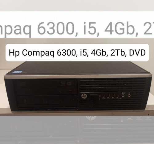 Компьютер hp comaq 6300