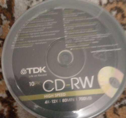 Болванки TDK CR-RW 700mb