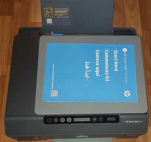 Мфу струйное HP SMART Tank 515 снпч