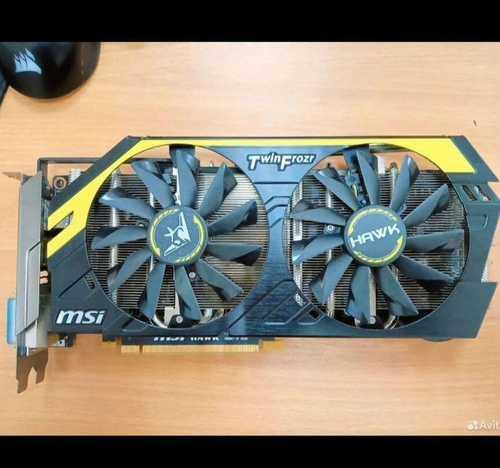 Видеокарта gtx 760 MSI hawk