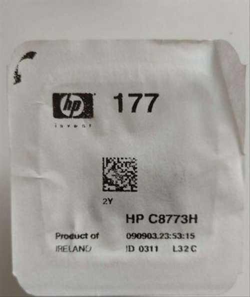 Картриджи для принтера HP 177