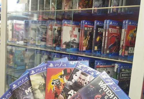 Игры PS4, игры лицензионные PS4, диски