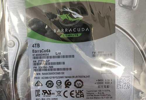 Жесткий диск dell 4tb Seagate Barracuda