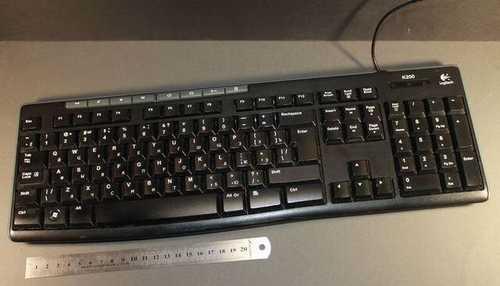 Клавиатура для компьютера USB Logitesh K200