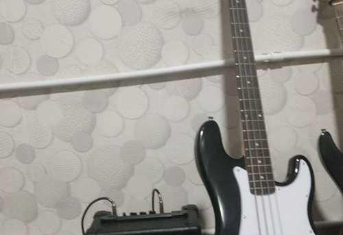 Бас гитара fender