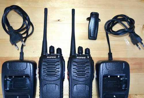 Комплект радиостанций Baofeng BF-888s новые