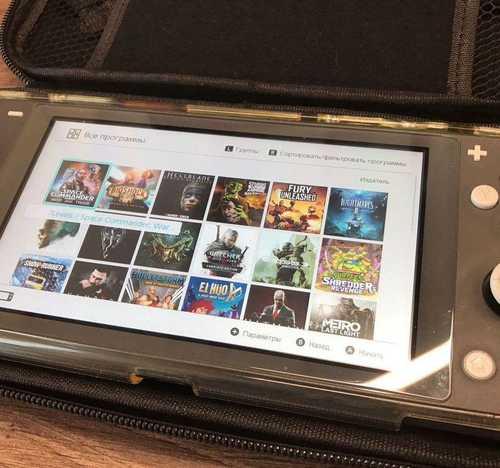 Nintendo switch lite прошитая