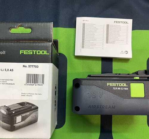 Аккумуляторная батарея Festool BP 18 Li 5.0 AS