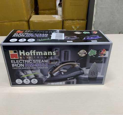 Паровой утюг Hoffmans для одежды с отпаривателем д