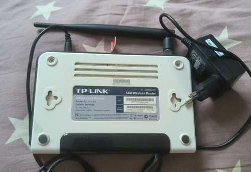 Wifi роутер tp link tl-wr542g