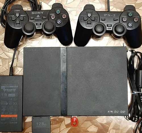 Приставка sony playstation 2. Прошита