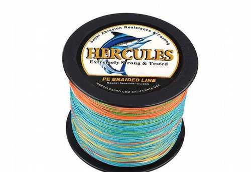 Плетеный шнур Hercules 8X Multicolor 300 м, D 0,62